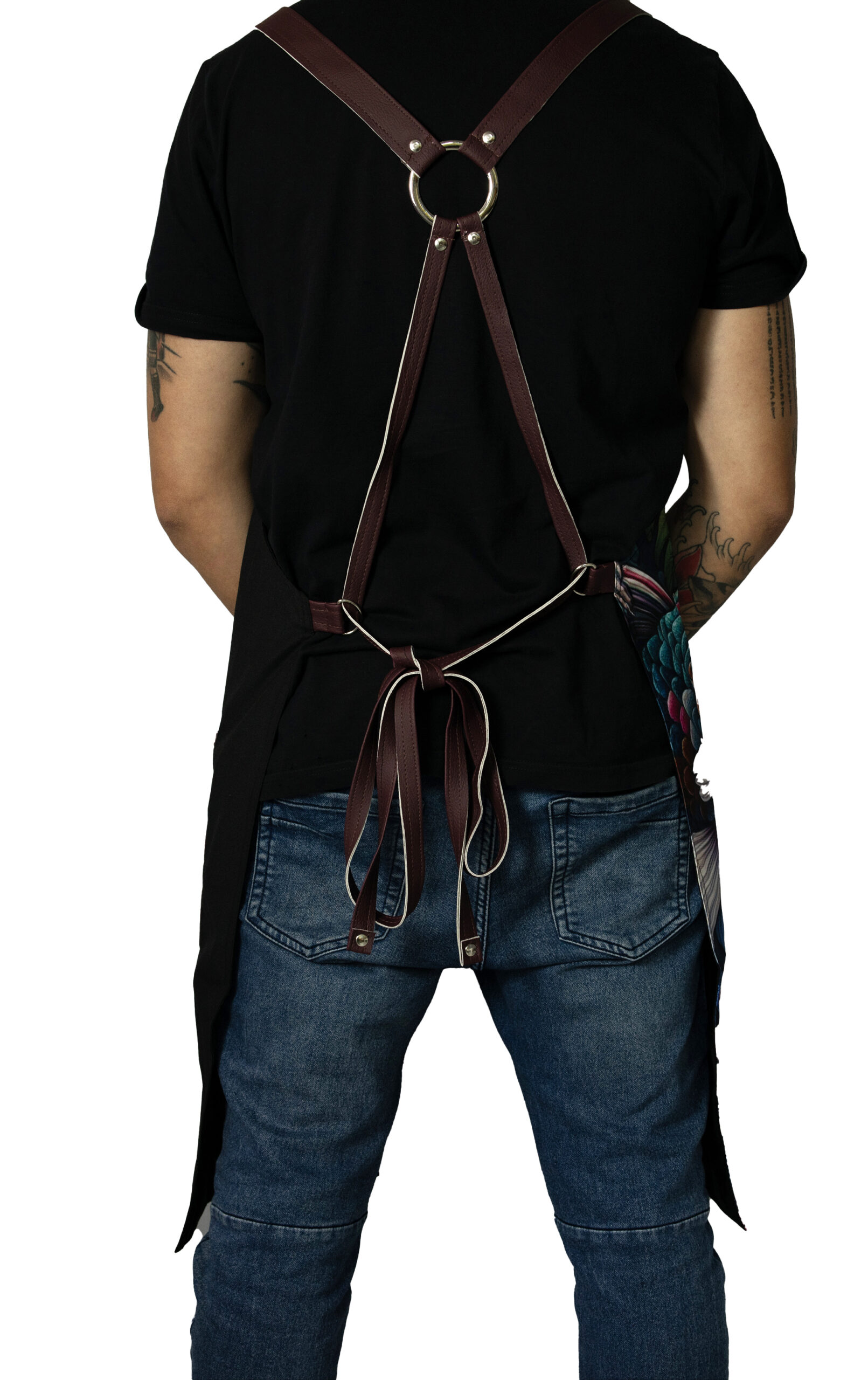 Apron Japanese Koi: Elegant Chef Clothing & Uniforms in Dubai